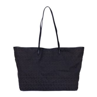 Fendi Crossbody Bags - Zucchino Shopping Tote - Gr. unisize - in Braun - f&uuml;r Damen