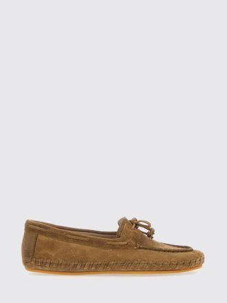 Le Monde Beryl Driver-Loafer aus Veloursleder mit geflochtenen Riemen