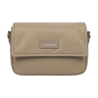 Lancaster Femme, Sacs, Gris, Taille: ONE Size Sac gibeci&egrave;re &agrave; rabat aimant&eacute; M Basic Vita