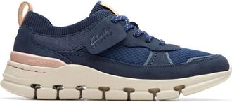 Clarks Femme, Chaussures, Bleu, Taille: 35 1/2 EU Nature X Cove Baskets