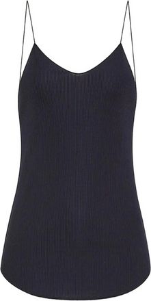 Forte_Forte débardeur côtelé - Bleu