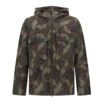 Herno Tropical Pattern Ripstop Parka - - Jackets - Herren - Mehrfarbig - M