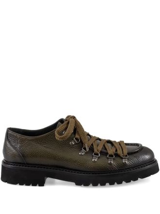 Calce baskets à lacets - Vert