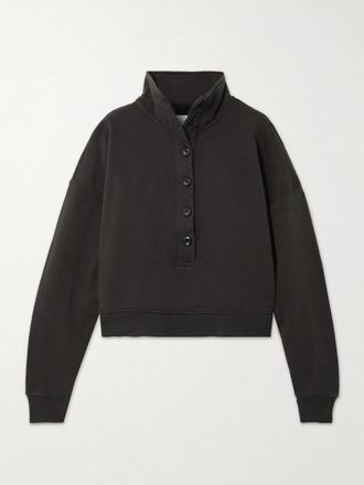 Citizens Of Humanity Sweat Raccourci En Jersey De Coton Mirelle - Marron