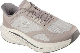 Skechers Herren Go Walk Max Cushioning Arch Fit Jaylen Sneaker, Taupe Synthetic/Textile Trim, 48 EU