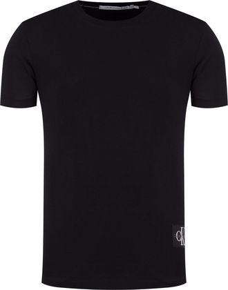 Calvin Klein Jeans T-Shirt Essential J30J315319 Schwarz Regular Fit