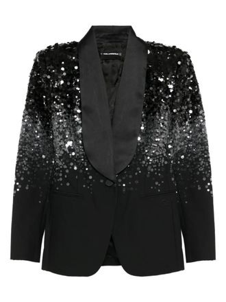 Karl Lagerfeld blazer Karl Studio - Noir