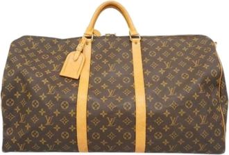 Louis Vuitton unisex, Pre-owned, Brun, Taille: ONE Size Keepall Bandouli&egrave;re 60 Boston Bag Pre-owned