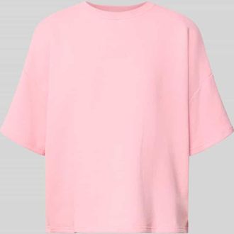 Oh April Boxy Fit Sweatshirt mit 1/2-Arm Modell Karo