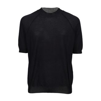 Mauro Grifoni Herren, Strickwaren, Blau, LGr&ouml;&szlig;e