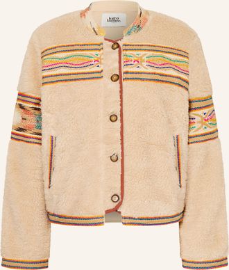 Lollys Laundry Lollys Laundry Teddyfell-Jacke Sirill beige