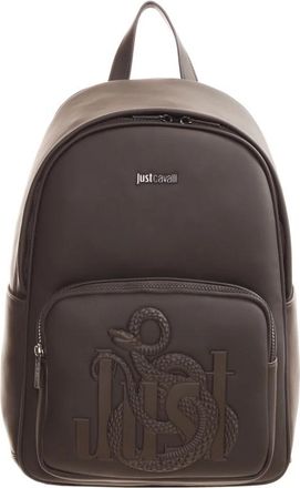 Roberto Cavalli Rucksack mit Logo-Pr&auml;gung - - Bags - Herren - Schwarzk - ONE SIZE