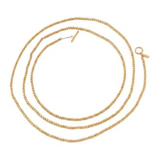 Dansk Copenhagen Audora Long Necklace - Femme - Accessoires - Jaune - Taille: ONE Size