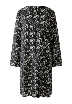 Oui Damen A-Linien-Kleid a-Shape Alloverprint