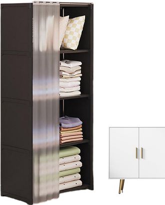 Generic Kleiderschrank, Kleiderst&auml;nder, Kleiderschrank, Raum, staubdicht, Aufbewahrungsregal f&uuml;r Schrank, robust, leicht