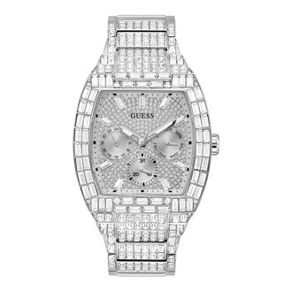 Guess Phoenix Crystal Uhr - - Accessories - Herren - Grau - ONE SIZE