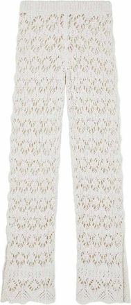 Alanui Pantalons D&eacute;contract&eacute;s - Cr&egrave;me