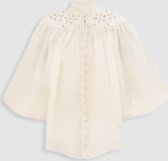 Zimmermann Blouse Coco Cream