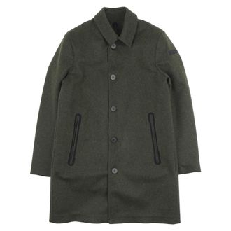 Roberto Ricci Design Rrd, Homme, Manteaux, Vert, Taille: 2XL Single-Breasted Manteaux