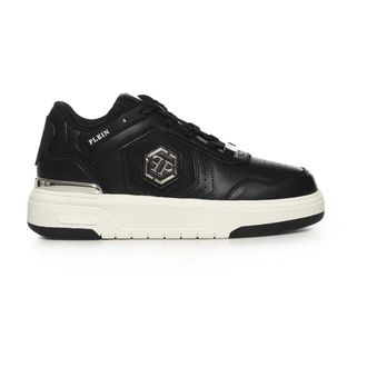 Philipp Plein Homme, Chaussures, Noir, Taille: 45 EU Low-Top Baskets Sk8R