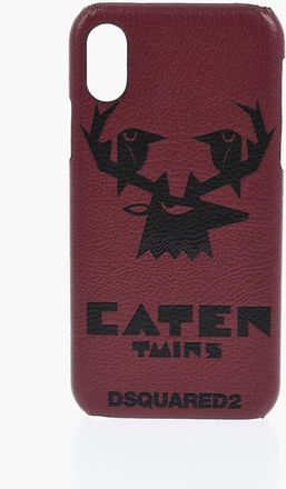 Dsquared2 Textured Eco-leather IPhone X Case size Unica