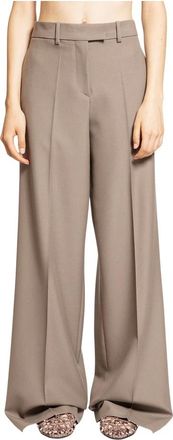 The Attico Femme, Pantalons, Beige, Taille: 38 FR Long Pant