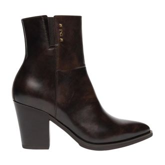 Nero Giardini Bottines en cuir - Femme - Chaussures - Brun - Taille: 39 EU