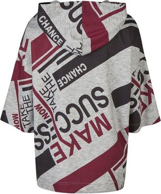 Doris Streich Sweatshirt (1-tlg) mit Hoodie im Trikot-Stil