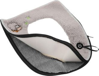 Cabilock Verdicktes Plüsch Toilettenpad Gepolstertes Toilettensitzkissen Weicher Toilettensitzbezug Toilettensitzbezug Für Zuhause Warmer Toilettensitz Für Bad