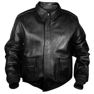 Generic Blouson bomber en cuir synth&eacute;tique pour homme avec fermeture &eacute;clair int&eacute;grale - Style classique d&eacute;contract&eacute; - Imperm&eacute;able - Tendance et polyvalent - S