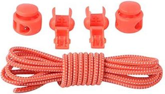 Generic Lacets &eacute;lastiques sans cravate, lacets r&eacute;glables en caoutchouc pour chaussures de sport lacets en silicone, b, Taille unique pour tous