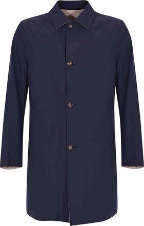 Kired Manteau Au Genou - Bleu
