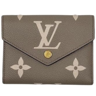 Louis Vuitton Pre-owned Monogram Empreinte Wallet (tri-fold) - - Pre-owned - Damen - Beige - ONE SIZE