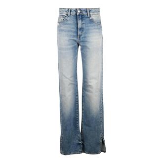 Icon Denim Los Angeles Jodie Jeans droits - Femme - Jeans - Bleu - Taille: W25