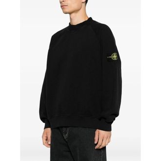Stone Island Compass-patch Raglan-sleeve Sweater