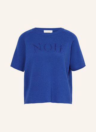 Cat Noir Catnoir Strickshirt Mit Schmucksteinen blau