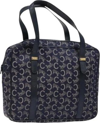 Celine Pre-owned Toile sacs-main - Femme - Pre-owned - Bleu - Taille: ONE Size