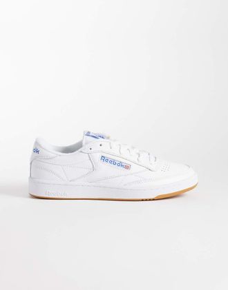 Reebok Club C 85 baskets blanches &agrave; semelle gomme