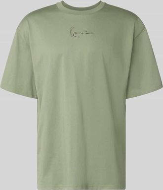 Karl Kani T-Shirt mit Logo und Rundhalsausschnitt