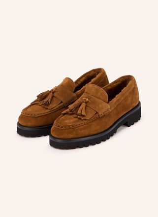Lilienfels Lilienfels Plateau-Loafer braun