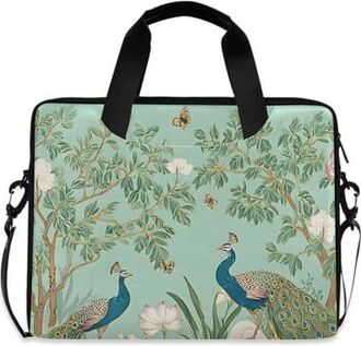 Alaza Sacoche pour ordinateur portable de 40,6 à 15,6 avec eau de flamme, sac pour ordinateur portable de 40,6 à 15,6 pouces - Sac à bandoulière pour homme 