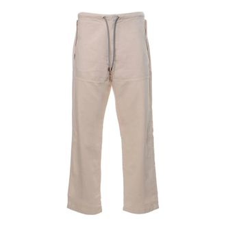 Paul Smith Homme, Pantalons, Beige, Taille: M Pantalon Baggy en Gabardine
