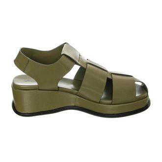 Jeffrey Campbell Flache Sandale - - Shoes - Damen - Gr&uuml;n - 36 EU
