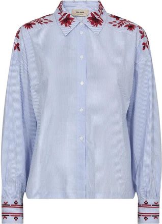 Mos Mosh MOS Mosh, Femme, Blouses et Chemises, Bleu, Taille: 44 FR Chemises