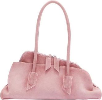 The Attico Crossbody Bags - Elongated Pink Handbag With Dual Handles - Gr. unisize - in Rosa - f&uuml;r Damen