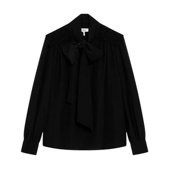 Chlo&eacute; Bluse mit Schleifen-Detail - - Blouses & Shirts - Damen - Schwarzk - S