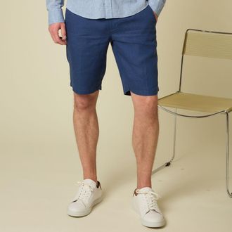 Bexley Borys - Bermuda homme bleu fonc&eacute;