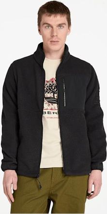Timberland Hochflorige Fleecejacke für Herren in Schwarz, Herren, Schwarz, Größe