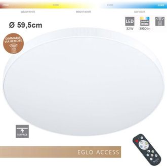 Eglo Plafonnier Zubieta-A 59,5 cm - Blanc