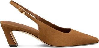 Stuart Weitzman Femme, Chaussures, Brun, Taille: 38 1/2 EU Escarpins